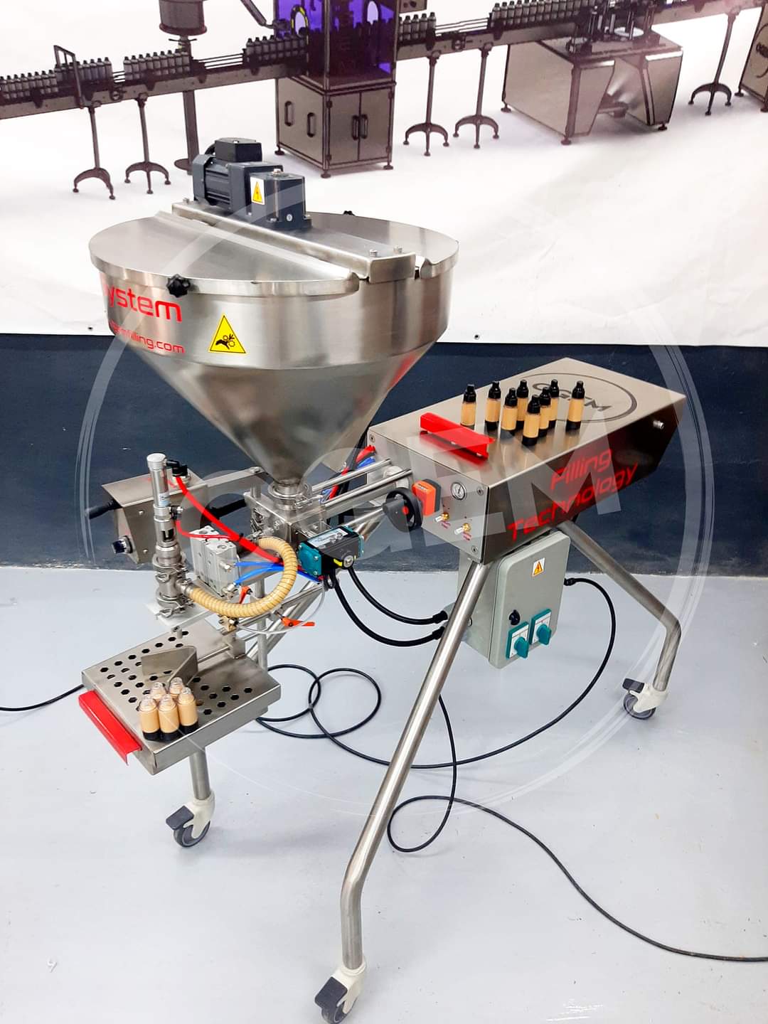 OGEM 《H System》 – Semi-Automatic Liquid Filling Machine – OGEM Filling ...