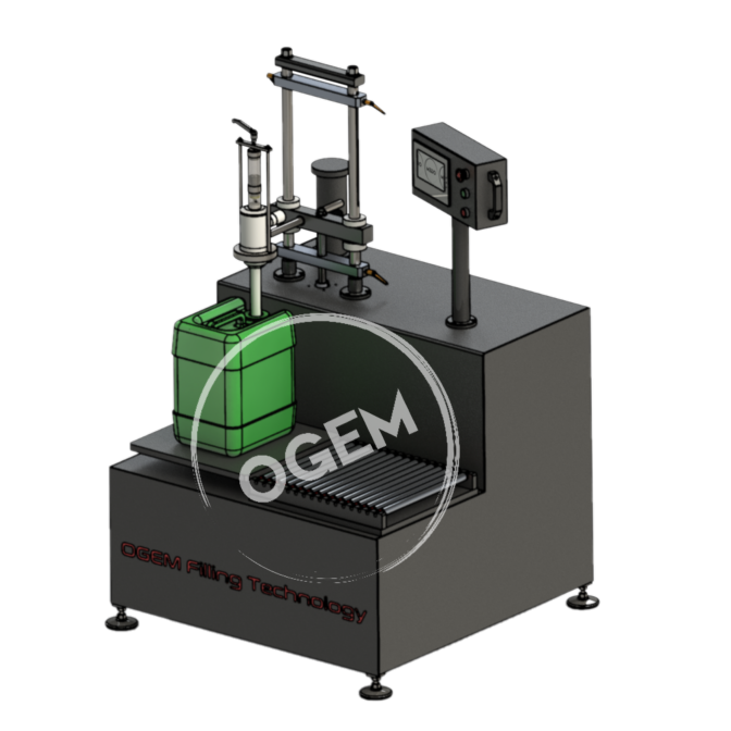 OGEM PVC《L System》 Semi-Automatic Weight Filler – OGEM Filling Technology