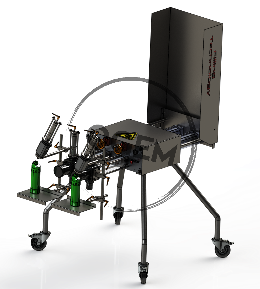 OGEM PVC《H System》 Semi-Automatic Acid & Caustic Filling Machine – OGEM ...